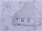 The 'Taravadu Veedu' Painting by Sameera Mohammad