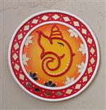 Ganpati Bappa Wall Hanging Painting by Gauri Chaudhari