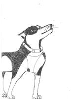 K9 Painting by Nandana Murali