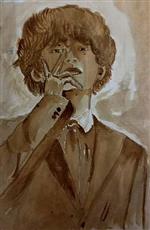 Kim Tae-hyung Painting by Prem Sahoo