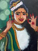 Mohini Painting by Kashish Desai
