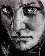 Fearless lady Painting by Shivam Chauhan