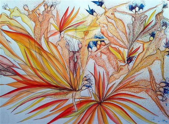 Eternity, Painting by Emerging Artist Karuna Rao