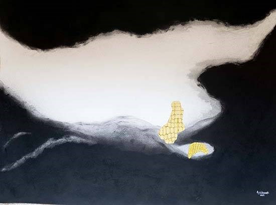 Rumination Painting by Ambika Wahi