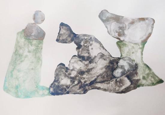 Homage, Painting by Emerging Artist Ambika Wahi