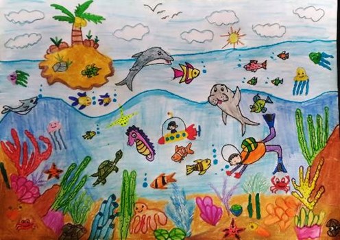 Underwater World Drawing Competition