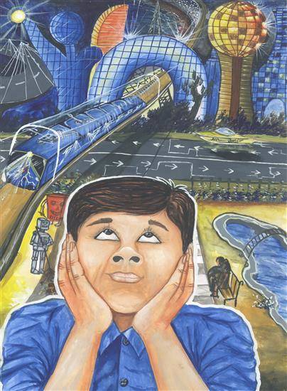 My Dream World Drawing For Kids