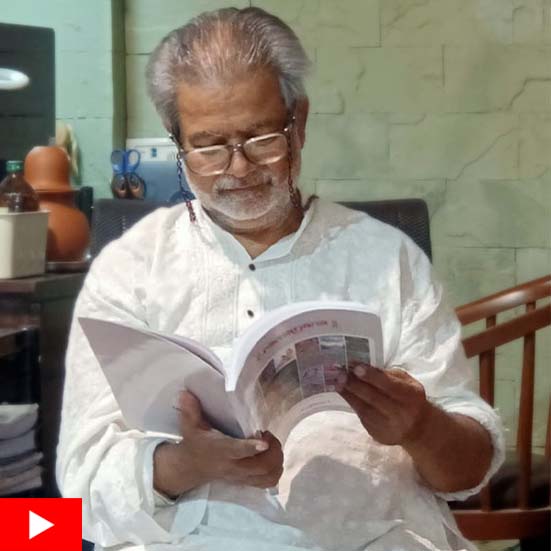 Video by artist Vasudeo Kamath about Ramayana book